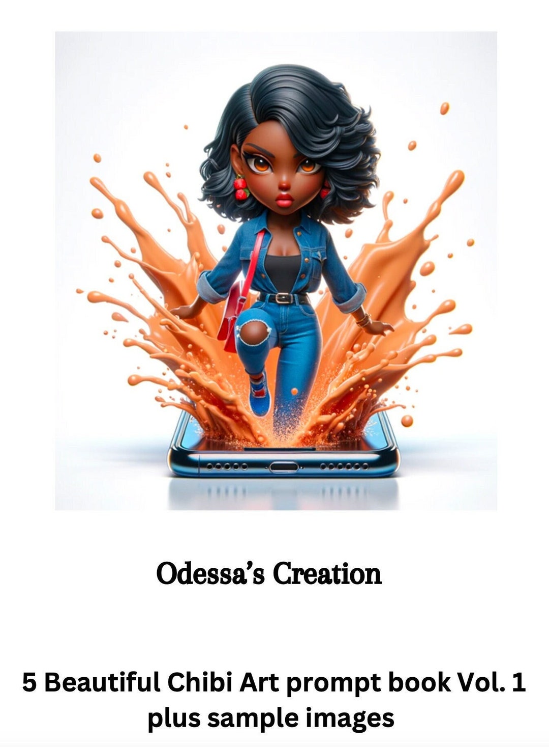 Ultimate Chibi Art Prompts Pack - 5 Unique Themes With Samples, Perfect ...