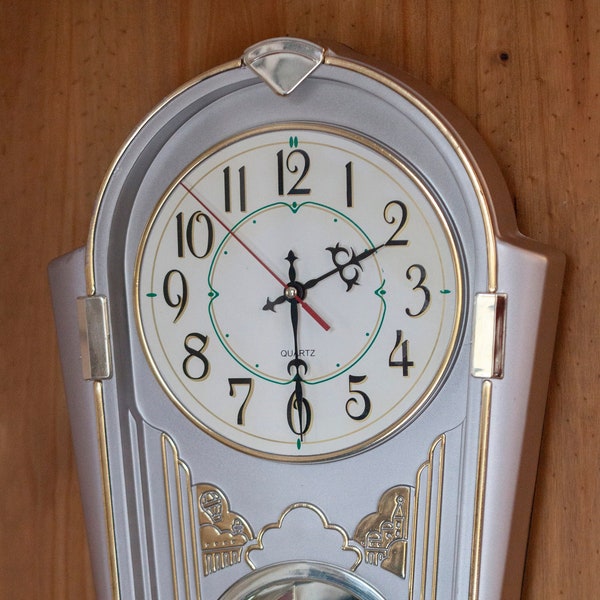 80s Wall Clock - Etsy