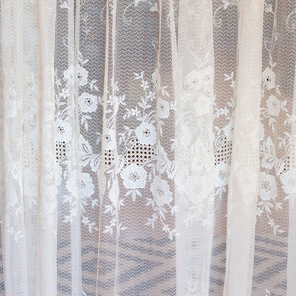 Lace Curtain - Etsy