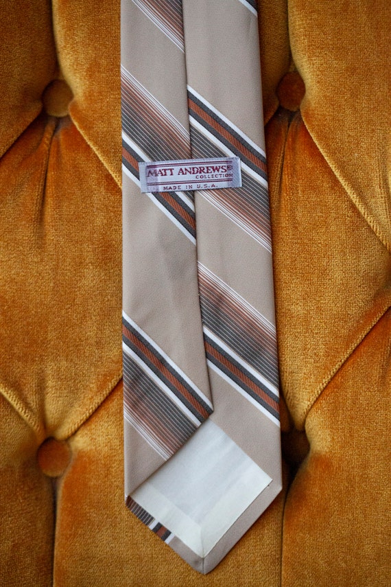 Vintage 1960s Matt Andrews Collection Necktie, vintag… - Gem
