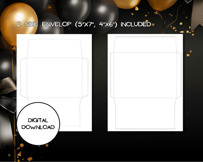 Party Birthday Card L Gift Box and Balloon L Kids Coloring Card L ...