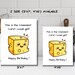 Digital Cheesiest Birthday Card L Cute Cheese Card L Envelop Included L ...