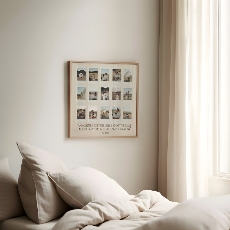 Instax Mini Photo Frame Polaroid Memories Canva Template Personalized ...