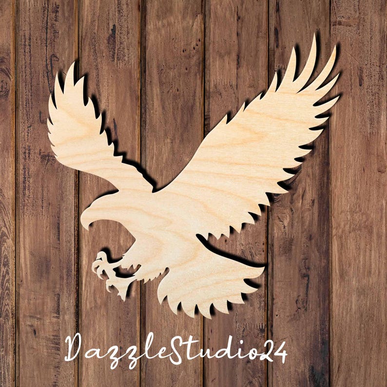 Eagle 02DS Cutout—bird-flying-patriotic Decor, Veterans' Gifts, Perfect ...