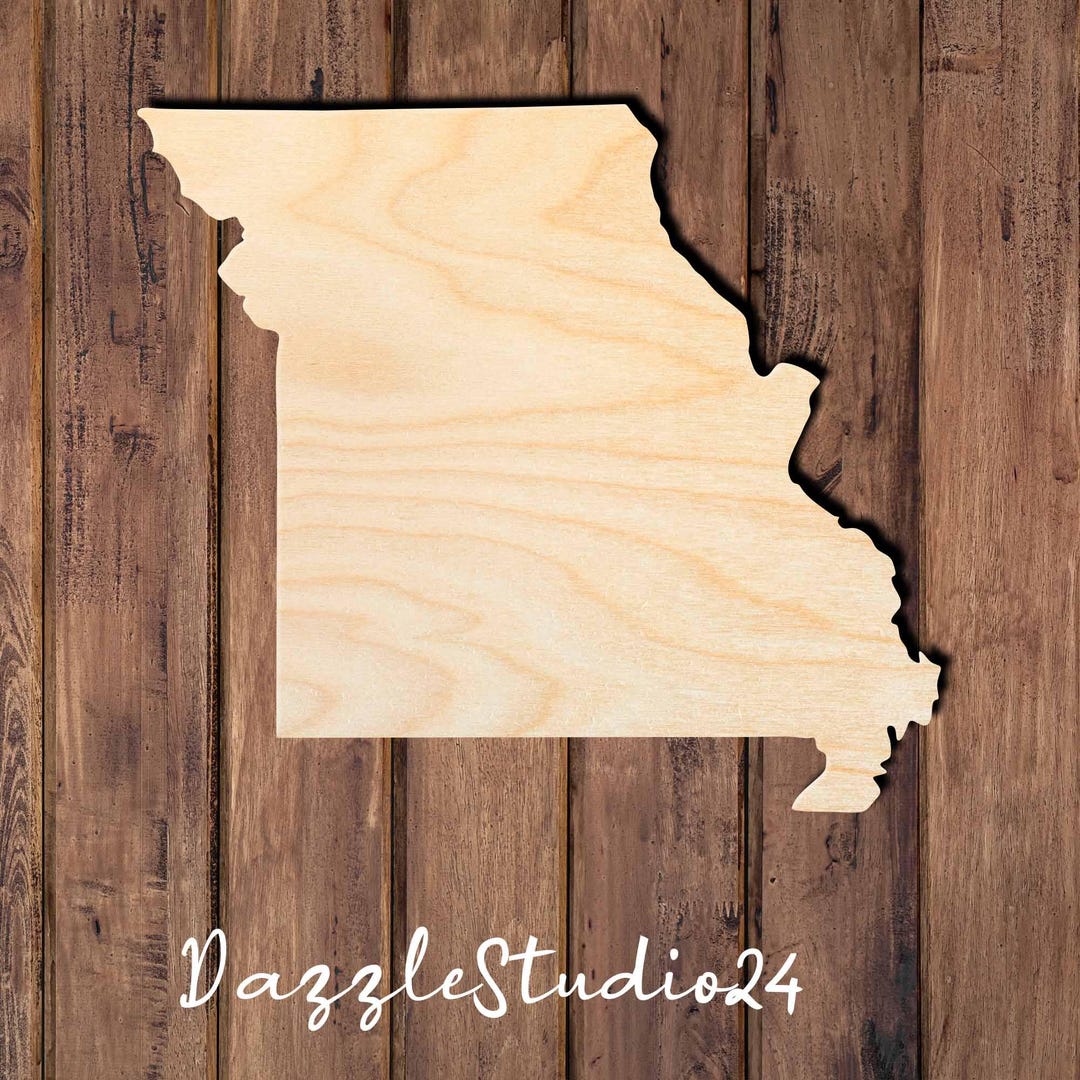 Missouri State DS Wood Cut Out |personalized | Laser Cut | Home Decor ...