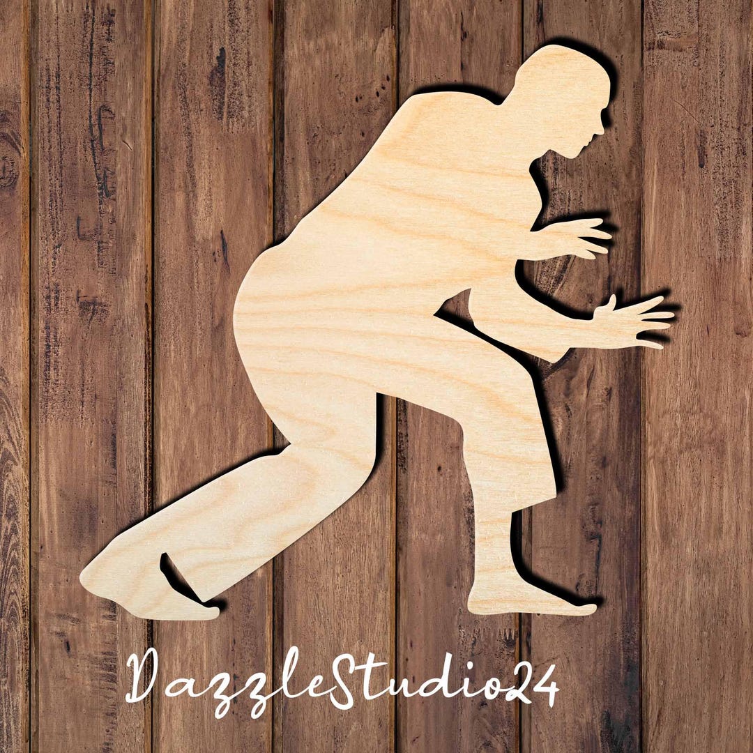 Jiu Jitsu 009DS Wood Cut Out |personalized | Laser Cut | Home Decor ...