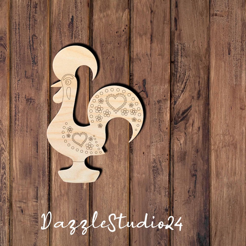 Wood Sculpture Rooster - Etsy