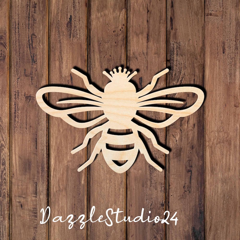 Bee Wood Cutout - Etsy