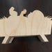 Baby Jesus Wood Cutout – Christmas Nativity Craft, DIY Faith Decor ...