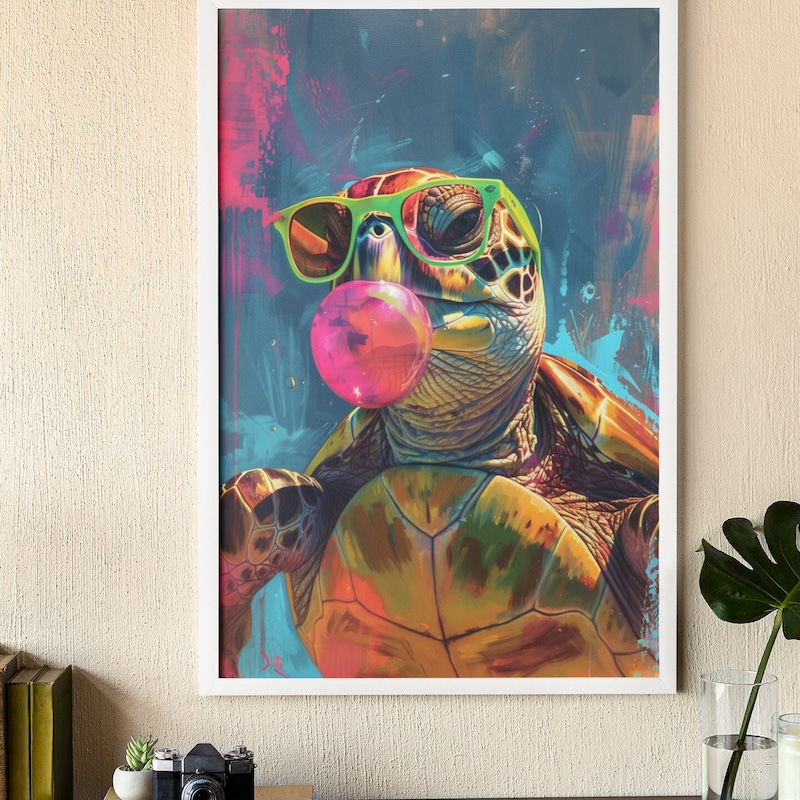Sea Turtle Poster - Etsy