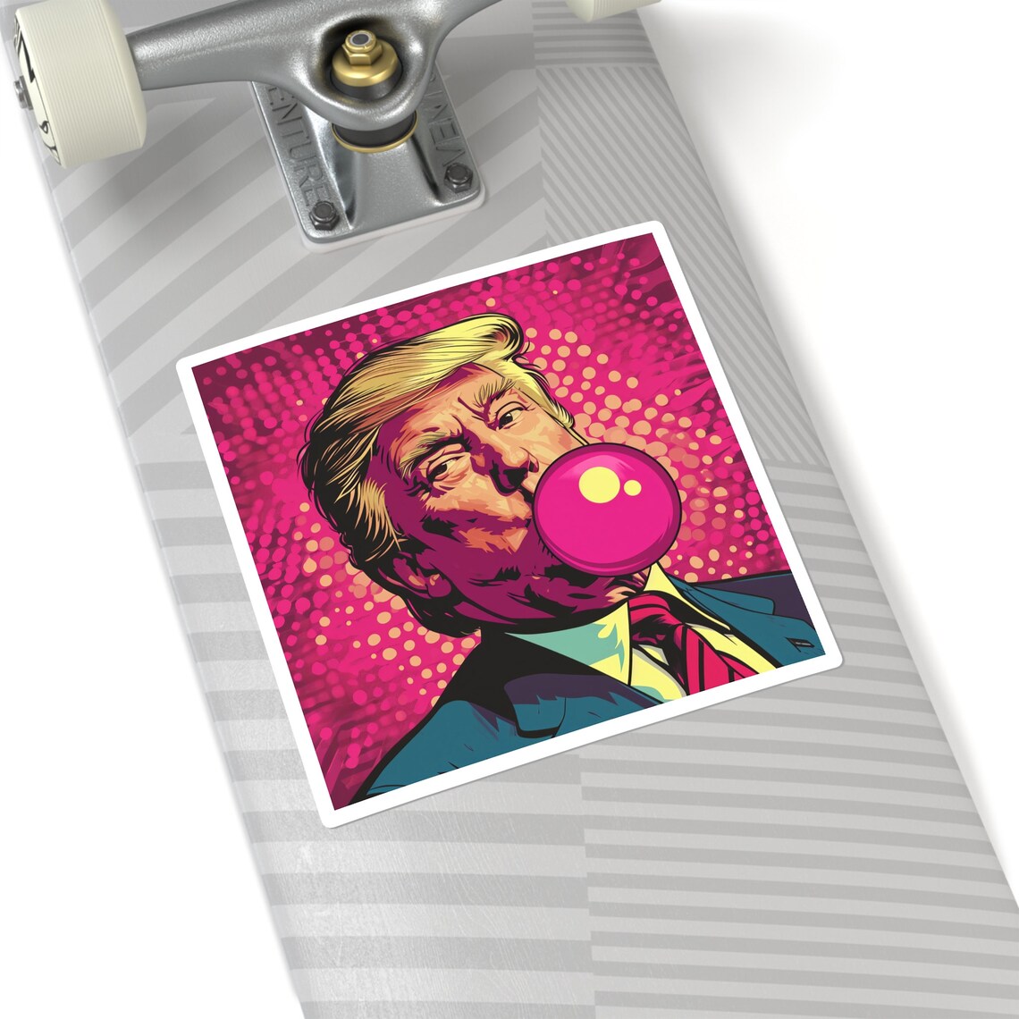 President Trump Bubble Gum Stickers Trump Pop Art, President Trump ...