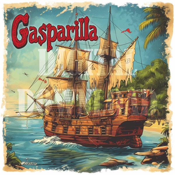 Gasparilla - Etsy