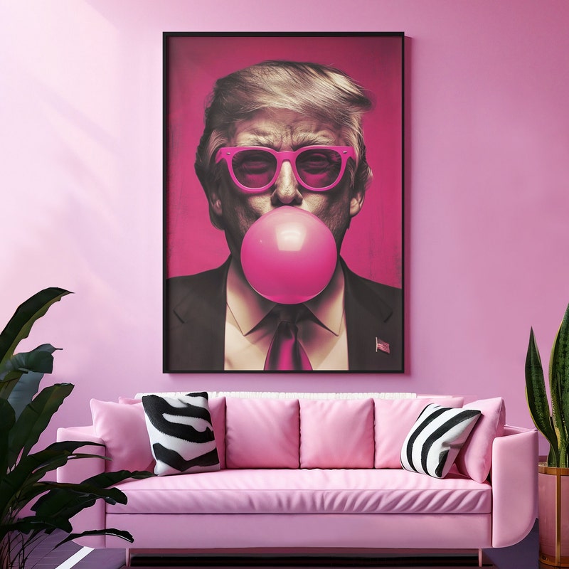 Trump Canvas Wall Art - Etsy