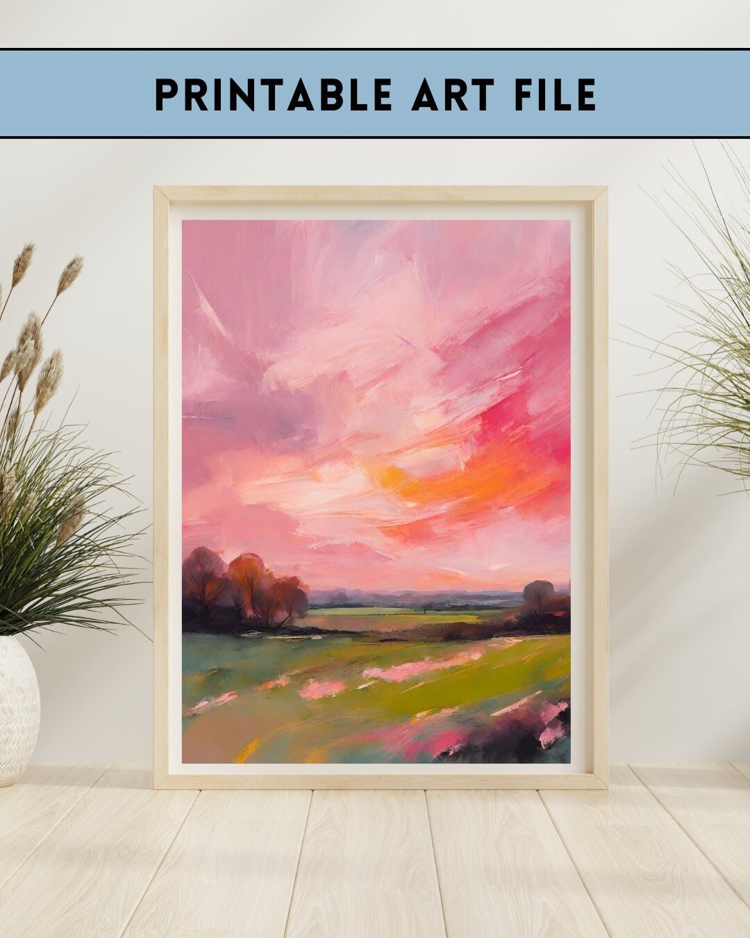 Set of 8 Ai-generated Abstract Expressionism Printable Paintings ...