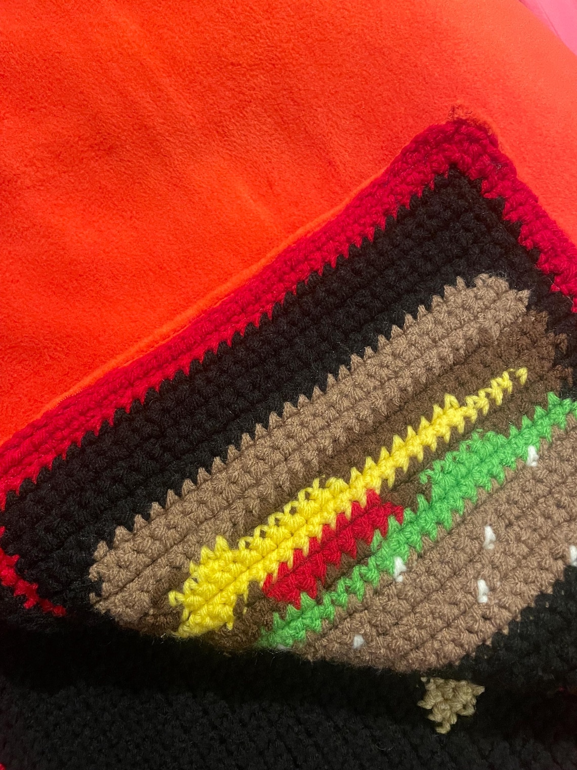 Handmade Bob’s Burgers Crochet Blanket | Colorful Pop Culture Throw ...