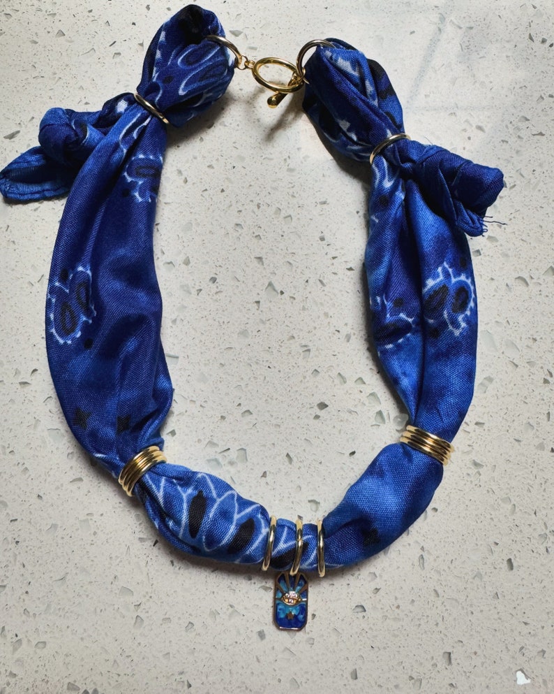 Bandana Necklace - Etsy