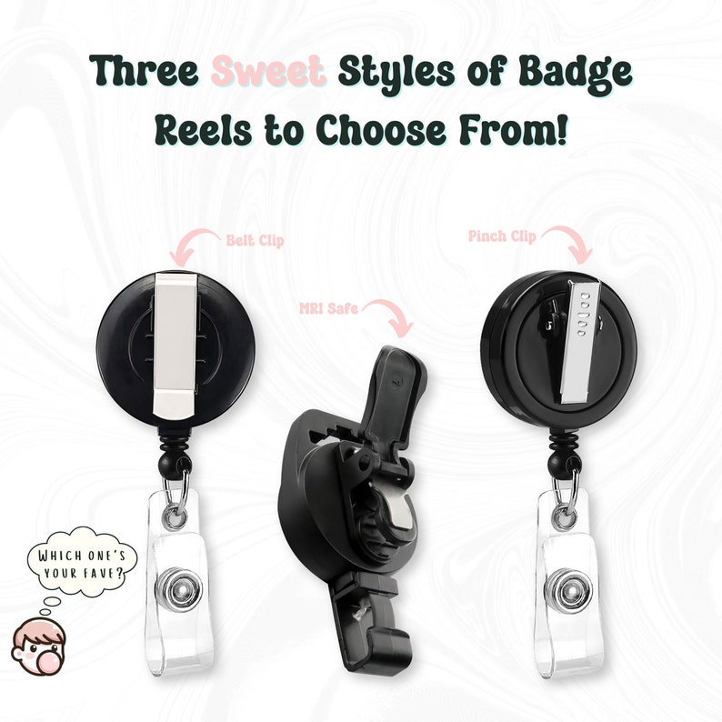 Funny Hamster Meme Nurse Badge Reel, Cute Retractable Badge Reel for ...