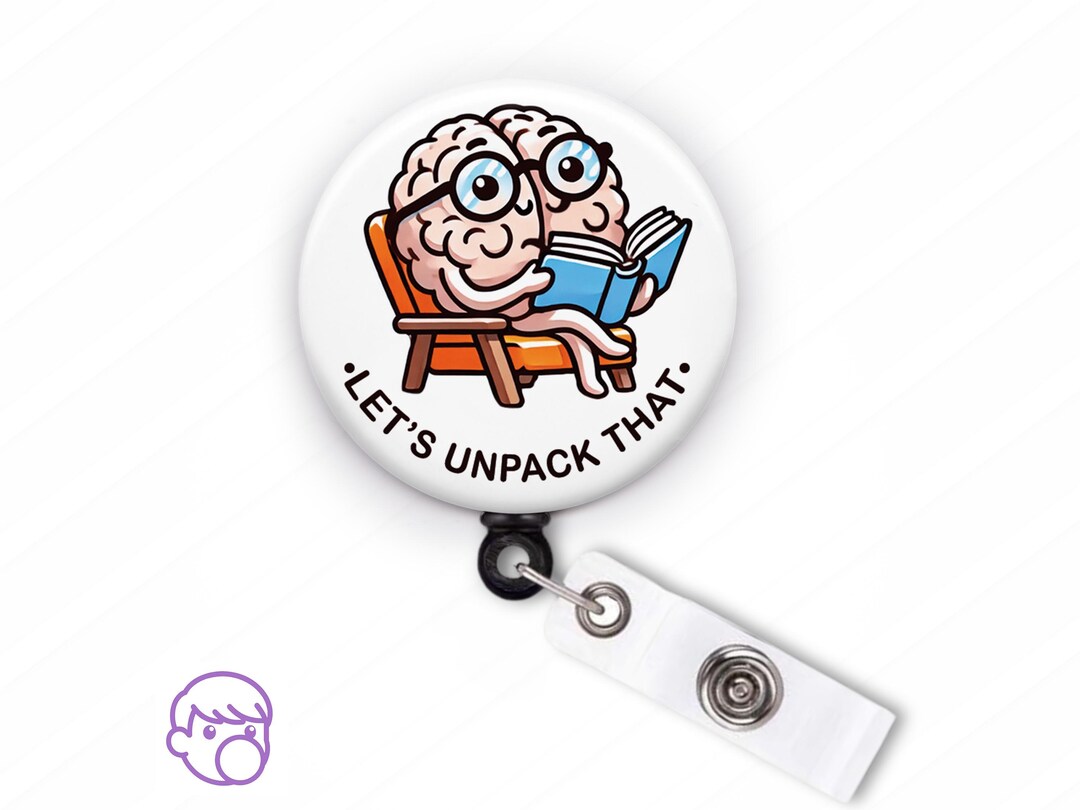Therapy Badge Reel, Funny Psych Badge Reel, Psychiatry Badge Reel ...