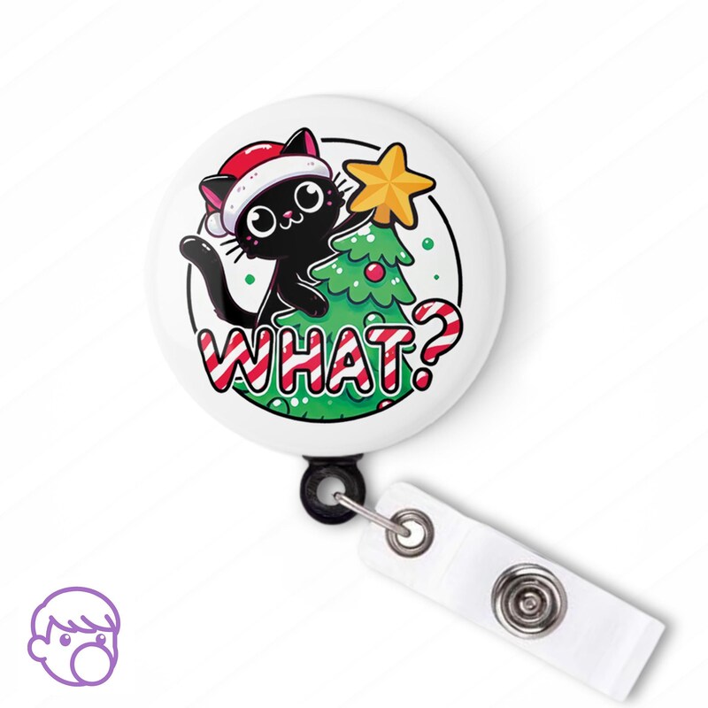 Christmas Badge Reel - Etsy