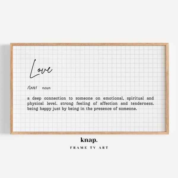 Framed Love Quote - Etsy