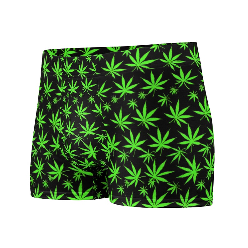 Midnight Haze Stoner Briefs Rave Stoner Green Leaf Boxer Briefs - Etsy