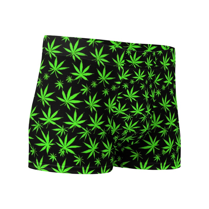 Midnight Haze Stoner Briefs Rave Stoner Green Leaf Boxer Briefs - Etsy