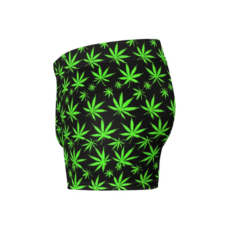 Midnight Haze Stoner Briefs Rave Stoner Green Leaf Boxer Briefs - Etsy