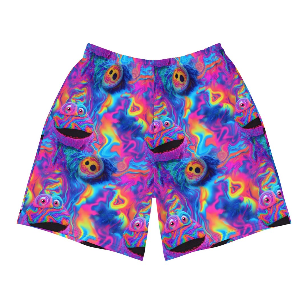 Cookie Snatcher Monster Rave Shorts - Etsy