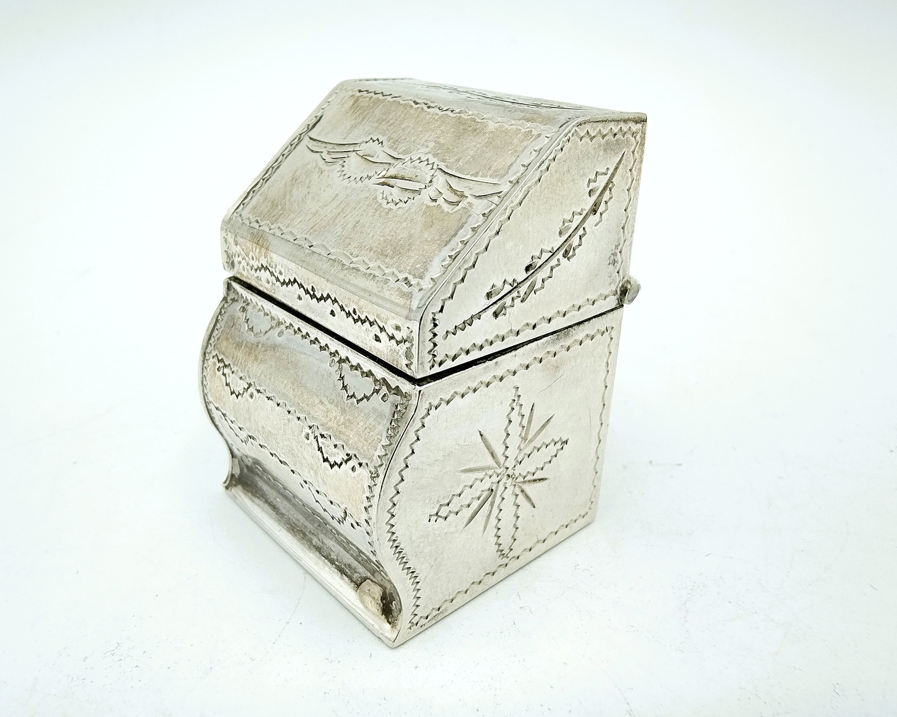 Silver Loderein Box, Van Der Meulen / Joure, 20th Century - Etsy