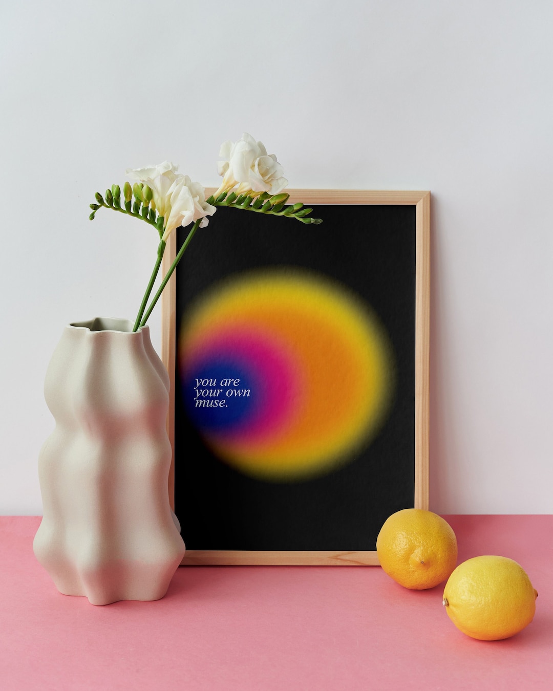 You Are Your Own Muse Poster Affirmation Aura Poster Manifestation ...