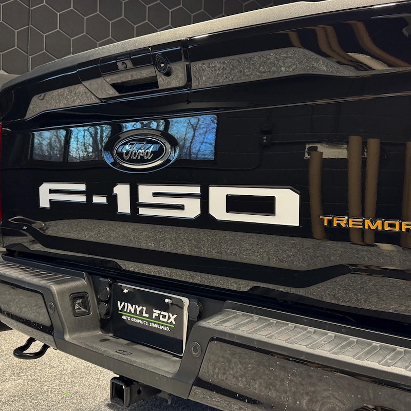 Raised F150 Tailgate Letters - Etsy