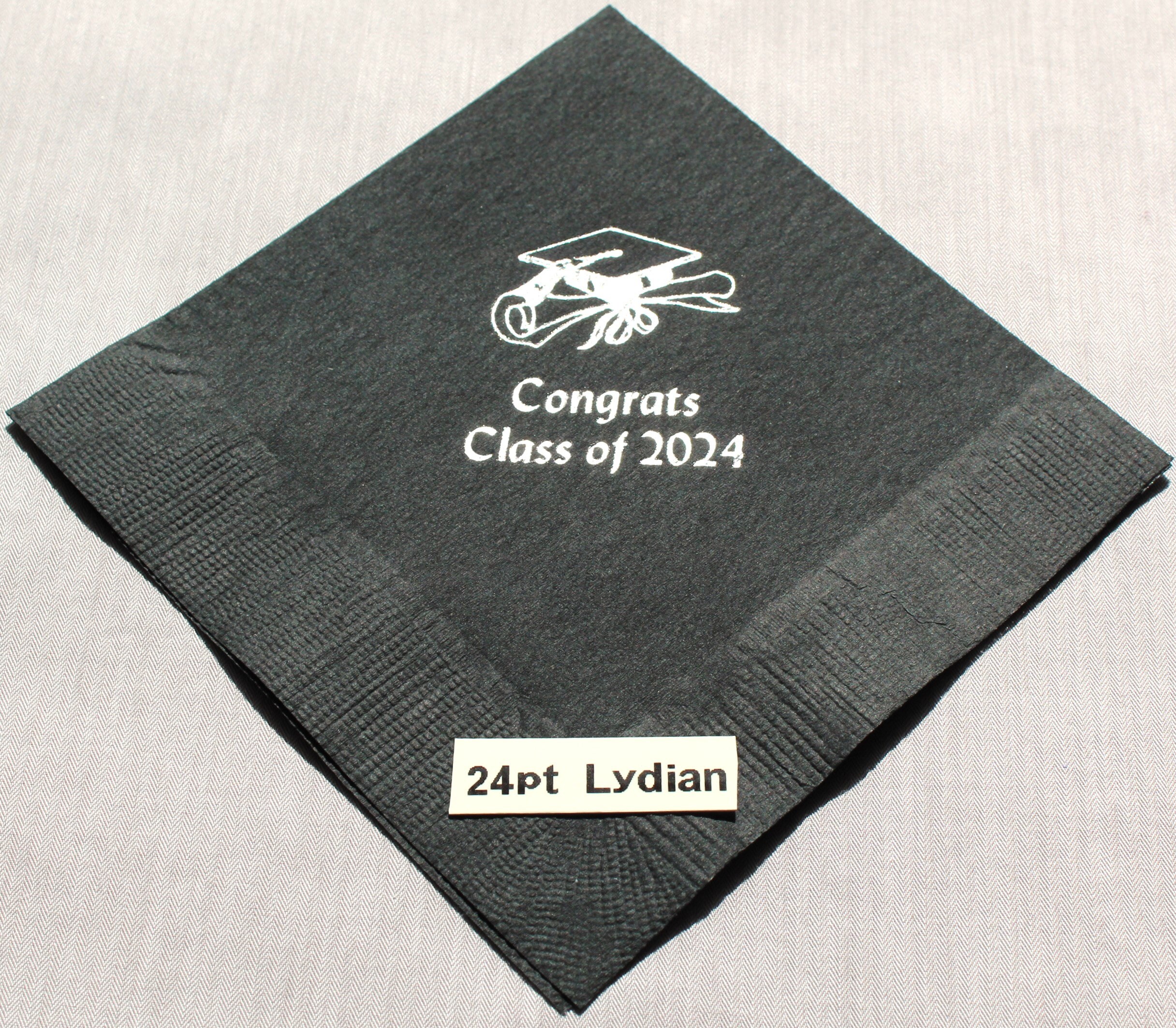 200 Personalized Graduation Party Cocktail Beverage Napkins Made to ...