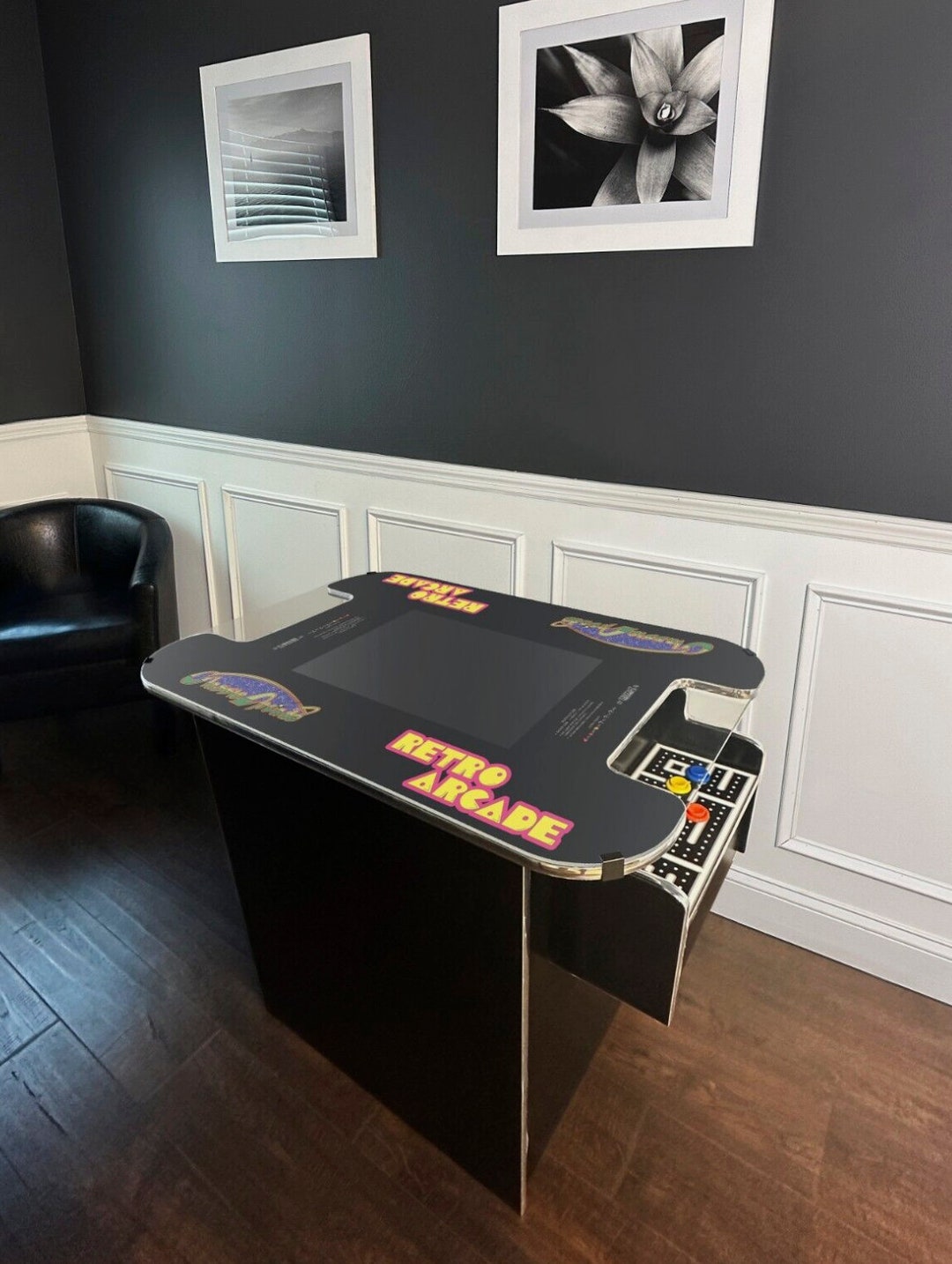 Full Size Cocktail Arcade Machine With 412 Classic Arcade Games - Etsy