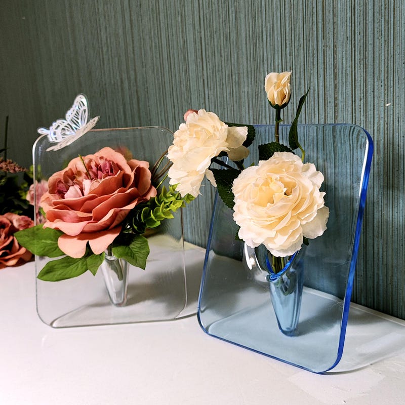 Acrylic Flowers - Etsy