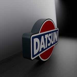 Datsun LED Sign Lamp Lightbox - Etsy