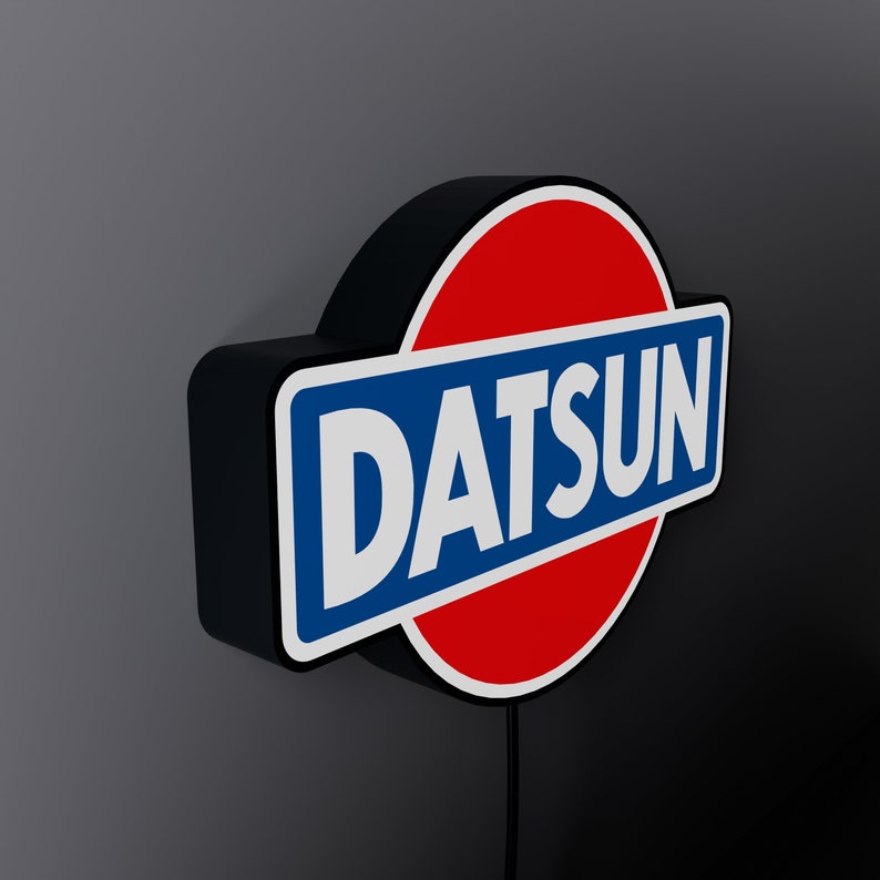 Datsun LED Sign Lamp Lightbox - Etsy