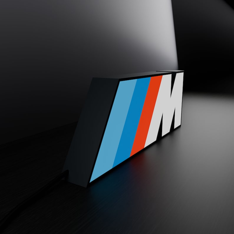 BMW M LED Sign Lamp Lightbox - Etsy