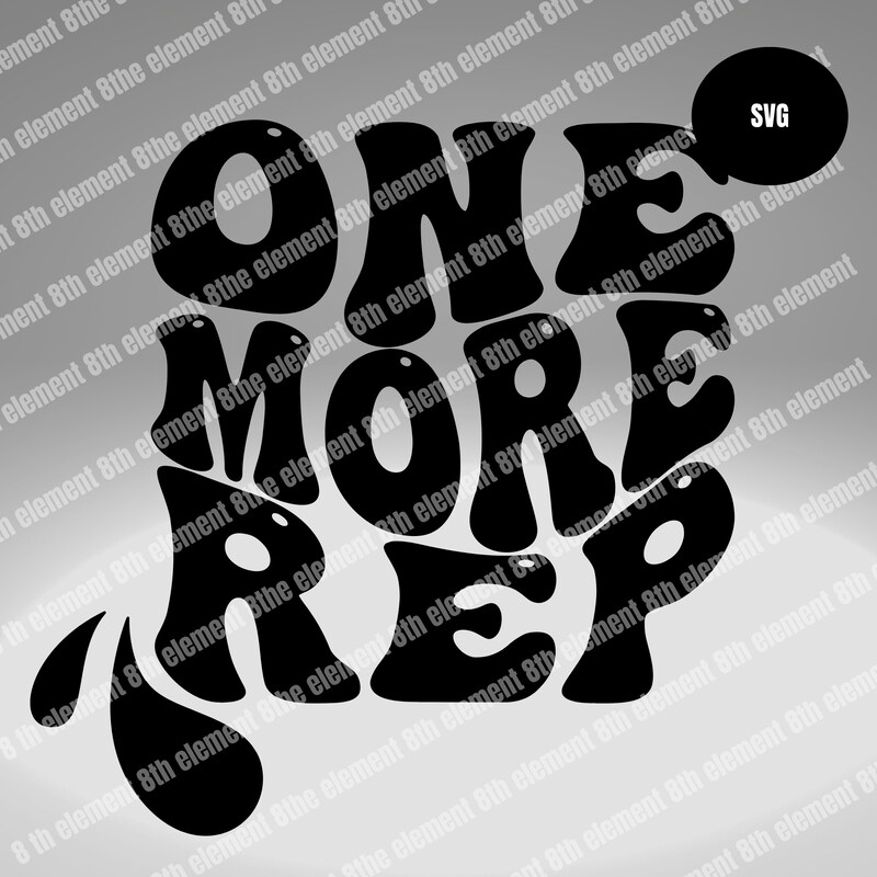 One More Rep - Etsy