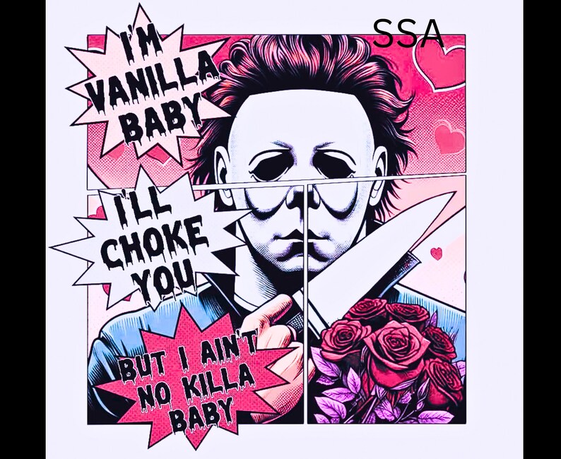Im Vanilla Baby Michael Myers Digital File Png - Etsy