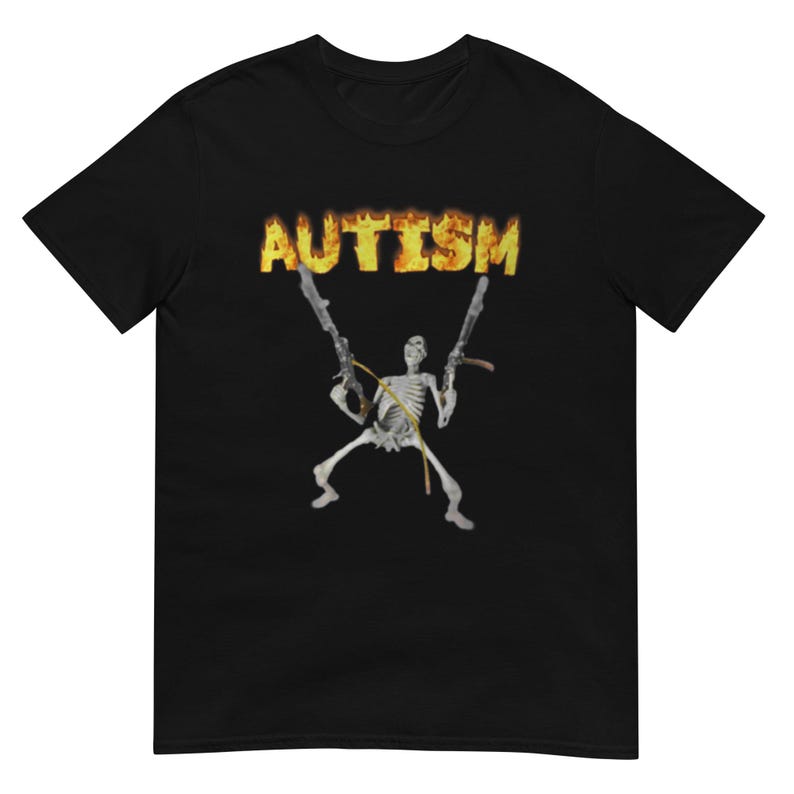 Autism Skeleton Shirt - Etsy