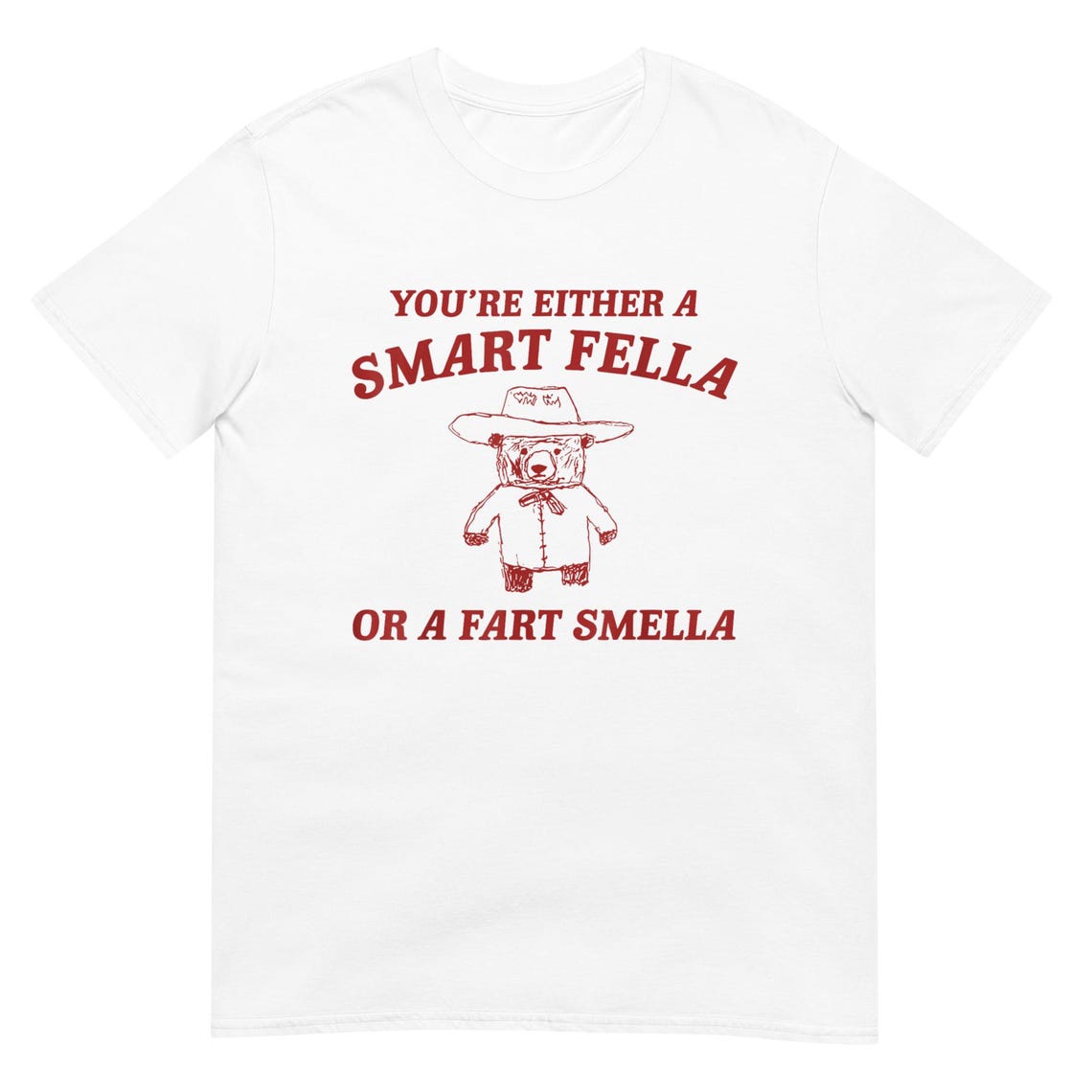 Are You A Smart Fella or Fart Smella Shirt - Etsy
