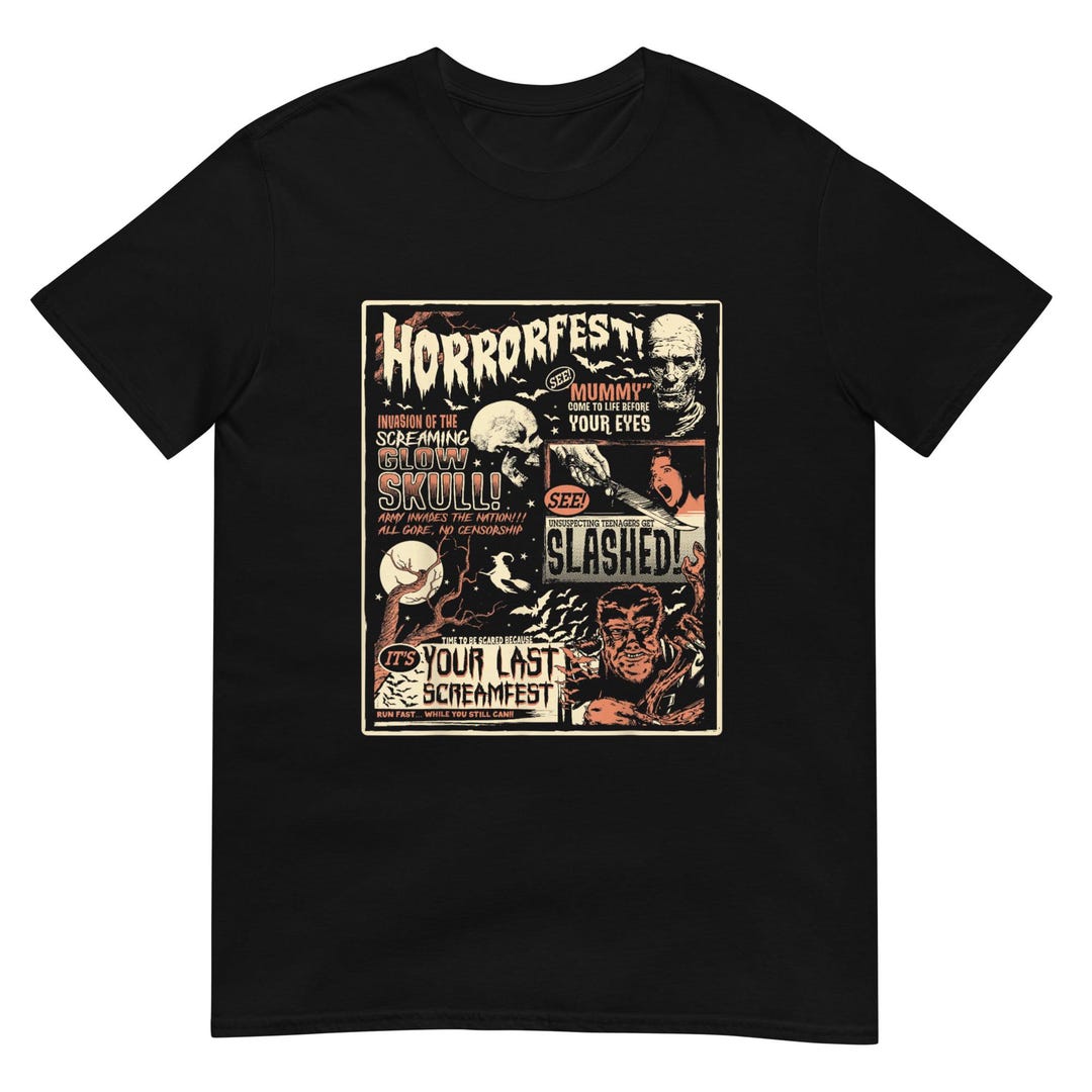 Horrorfest Movie Poster Shirt - Etsy