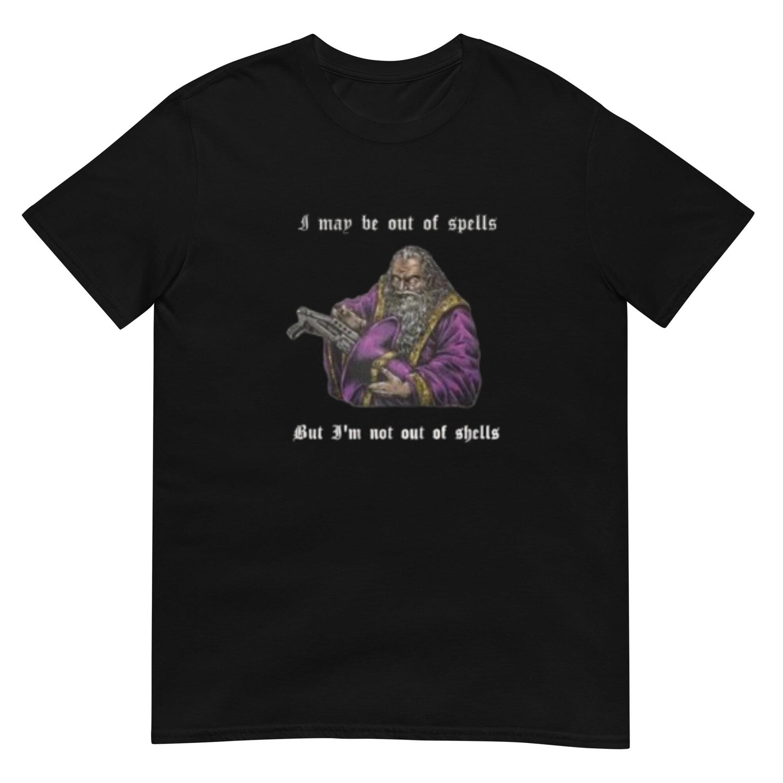Out of Spells Wizard Shirt - Etsy