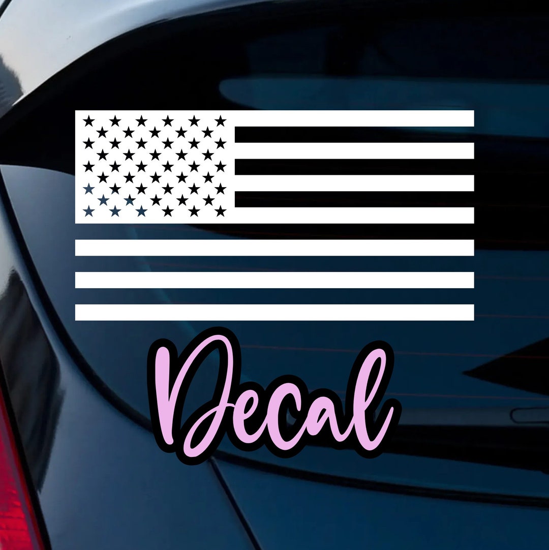 American Flag Decal United States of America Decal USA Decal Truck ...