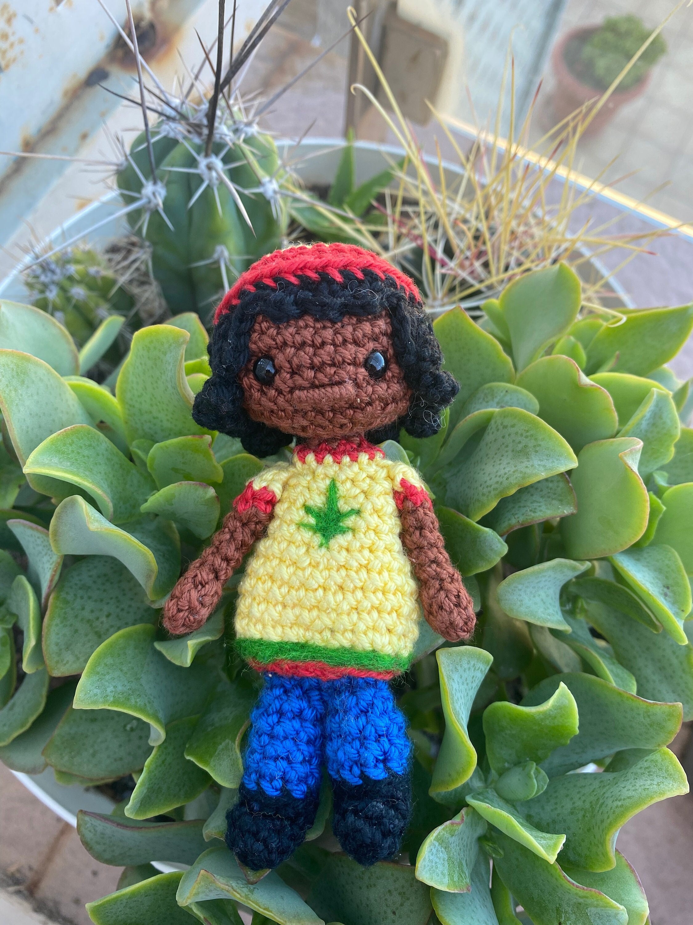Bob Marley Crochet Pattern, Rasta Amigurumi, Crochet Stuffed Animal. - Etsy