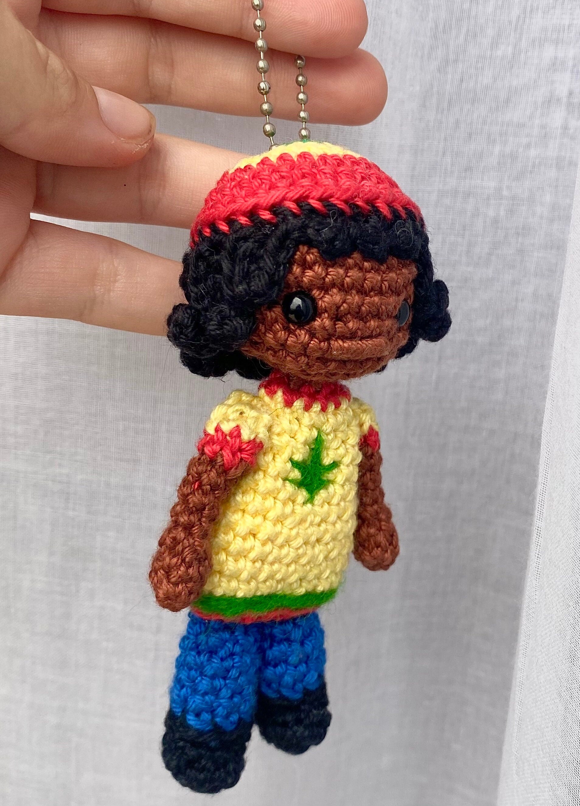 Bob Marley Crochet Pattern, Rasta Amigurumi, Crochet Stuffed Animal. - Etsy