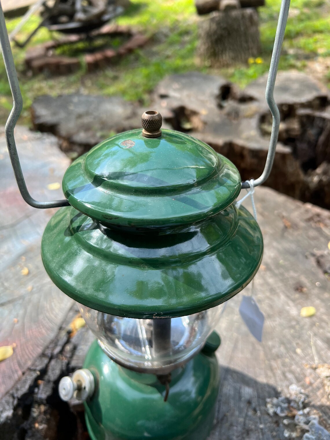 Rare Coleman Lantern Model 200a Vintage GREEN, Made in the USA, Single ...