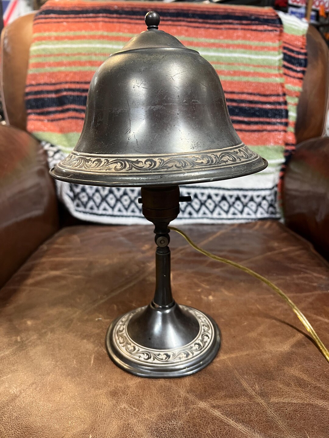 Vintage Greist Mfg Co Desk and Wall Lamp Antique Lighting New Haven ...
