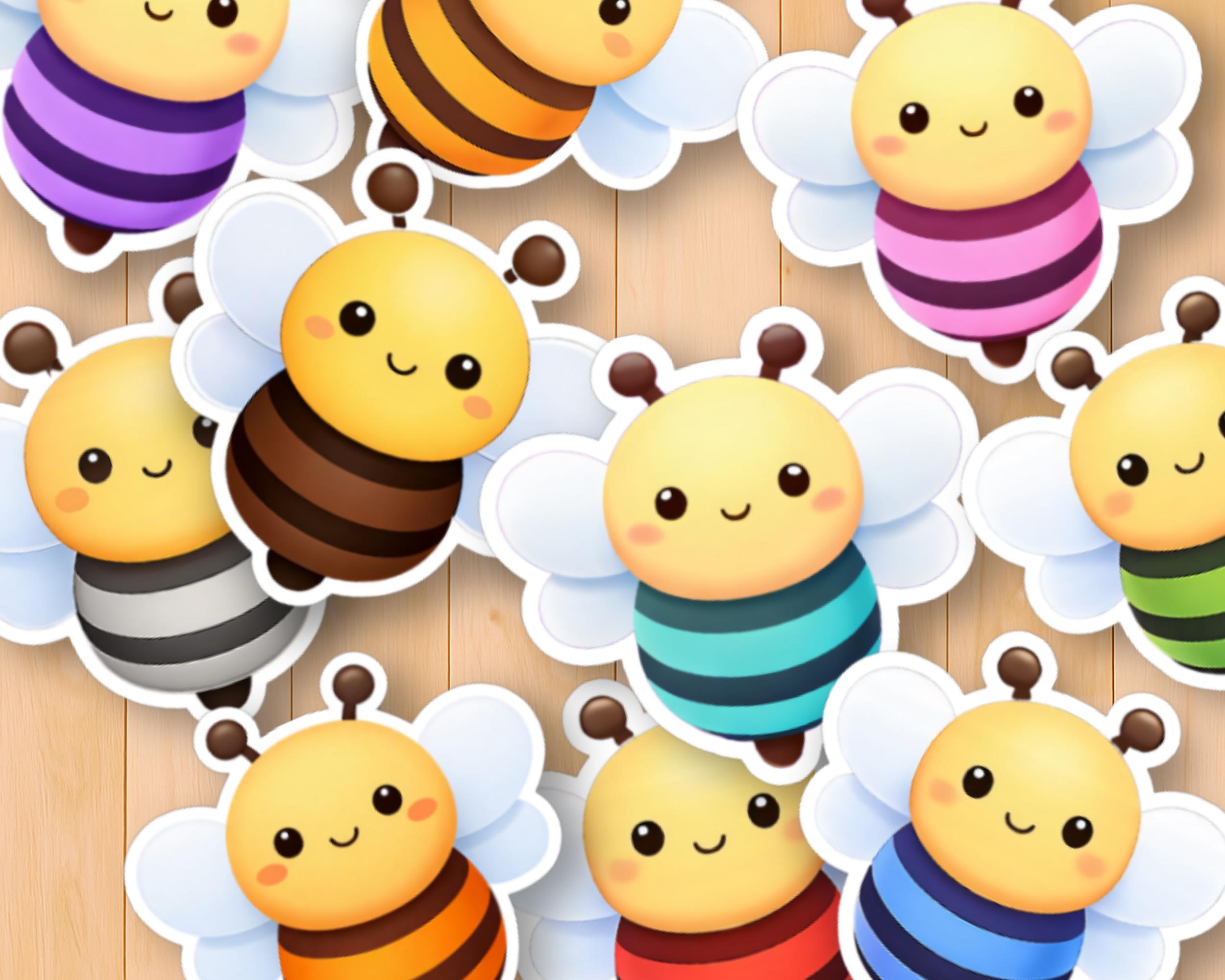 Bees Color Matching Activity, Flower Match Game, Preschool Curriculum ...