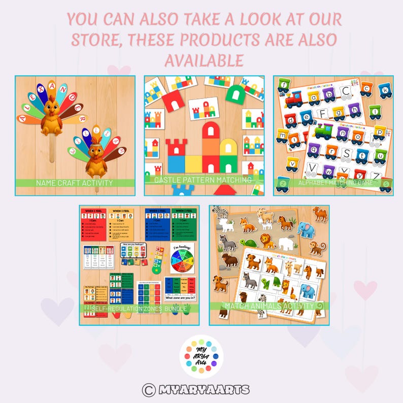 Rhyming Words Matching Cards, Task Box Activity Set, Teaching Tools ...